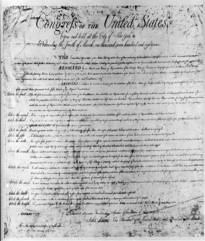 The United States Constitution: The Amendments - Georgia History Festival
