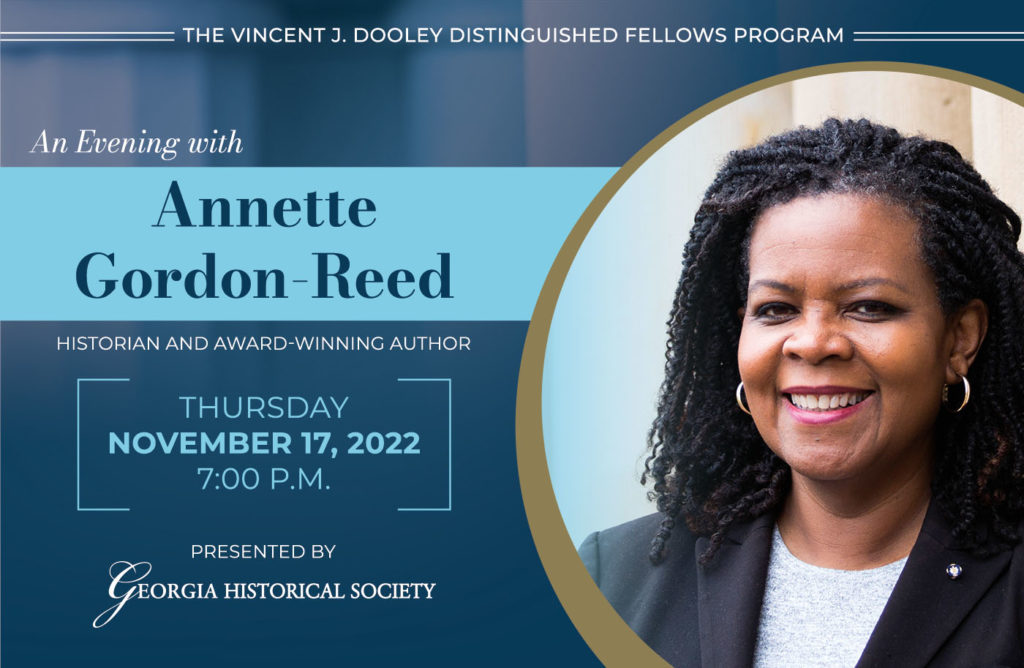 An Evening with Annette Gordon-Reed - Georgia History Festival